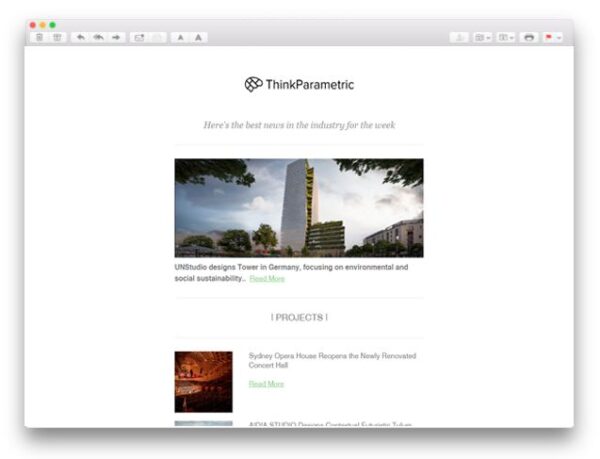 8 Cool Newsletters For Architects & Designers - iamthestudio